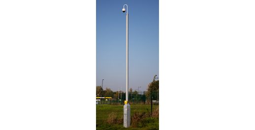 CBTO Tilt Over CCTV Column | WEC CCTV - Camera Mounting Solutions