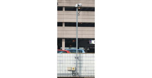 Square Wall Mounted Poles | WPB Range | WEC CCTV
