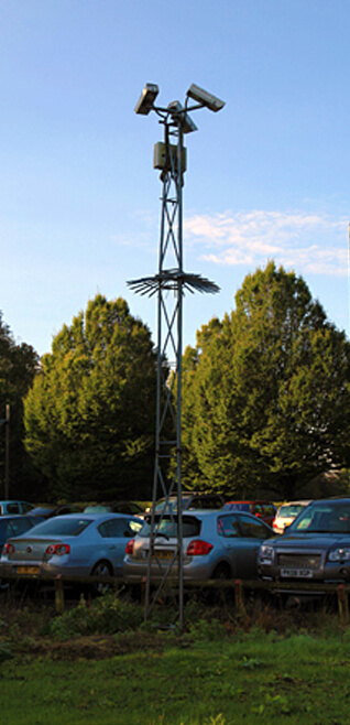 Camera Poles gallery | WEC CCTV Towers, CCTV Poles, CCTV Columns