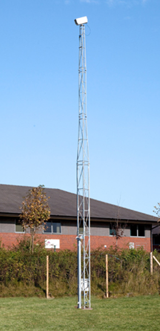 Camera Poles gallery | WEC CCTV Towers, CCTV Poles, CCTV Columns