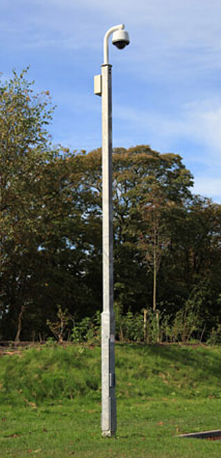 Camera Poles gallery | WEC CCTV Towers, CCTV Poles, CCTV Columns