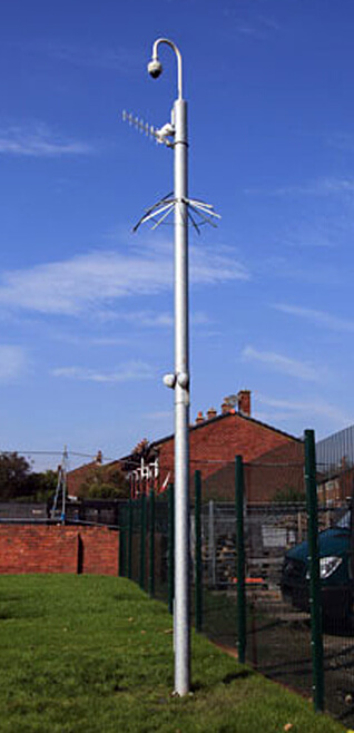Camera Poles gallery | WEC CCTV Towers, CCTV Poles, CCTV Columns