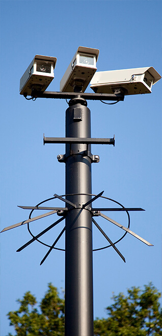 WEC CCTV | CCTV Towers, Poles, Brackets & Accessories