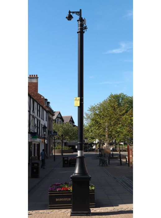 Fixed Windsor Cabinet Based CCTV Column | WEC CCTV