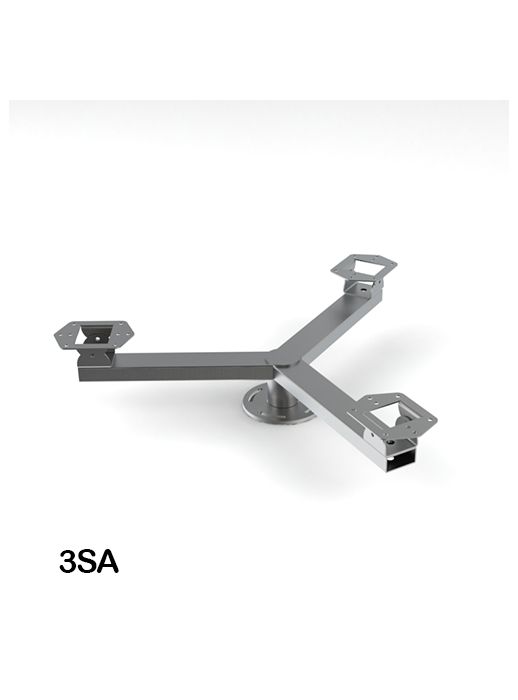 Fixed Camera Pole Top Mount