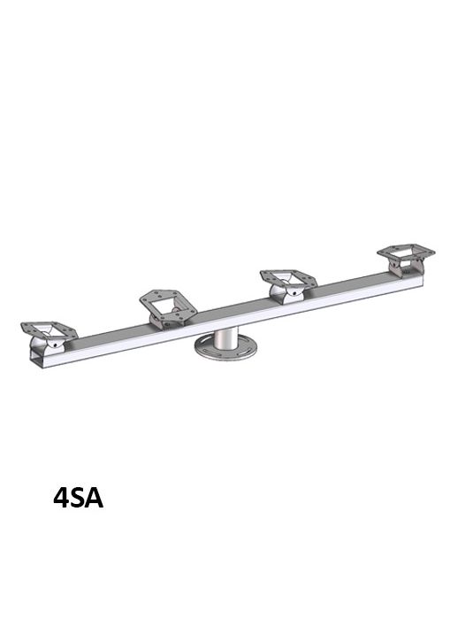 Fixed Camera Pole Top Mount