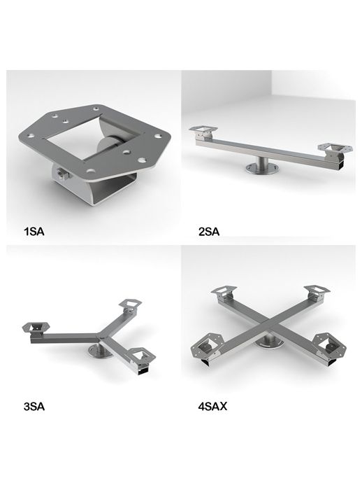 Fixed Camera Pole Top Mounts | WEC CCTV