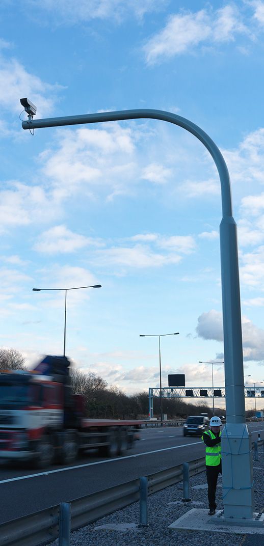 Highway CCTV Structures | WEC Camera Mounting Solutions