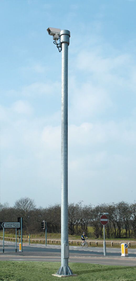 CCTV Trolley Poles with Brackets & Accessories | WEC CCTV