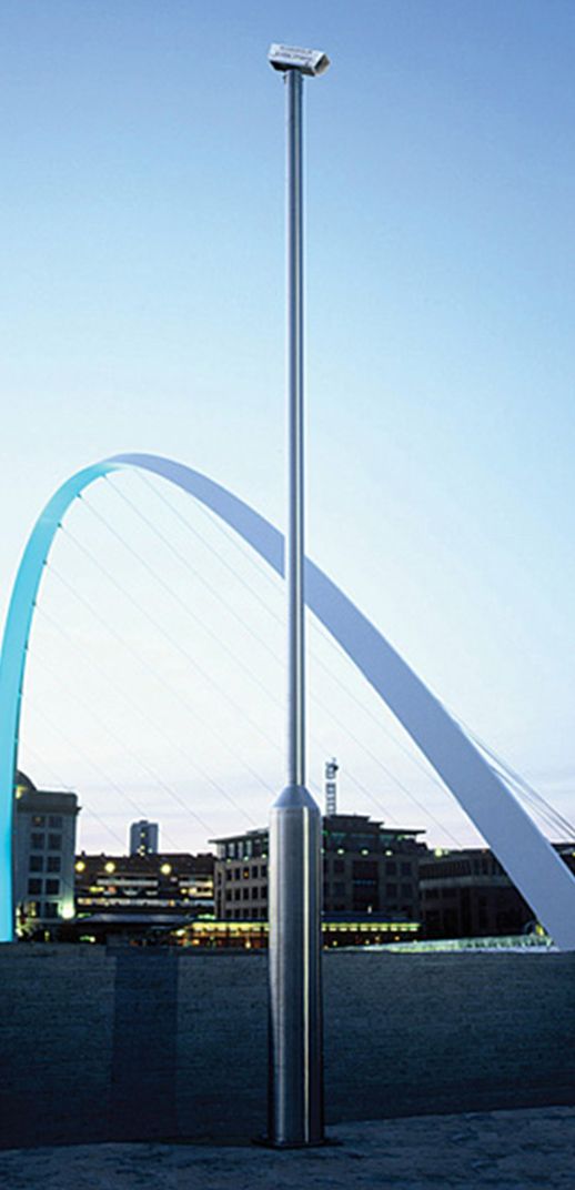 Tubular and Square CCTV Poles and Columns | WEC CCTV