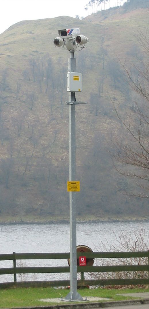 Square CCTV Columns | WEC CCTV