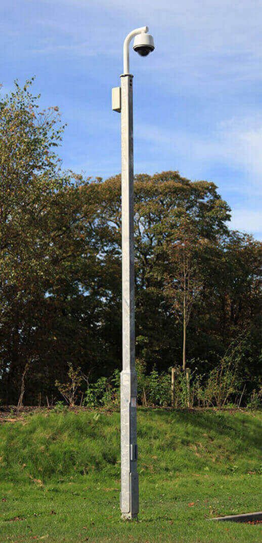 Square CCTV Columns | WEC CCTV