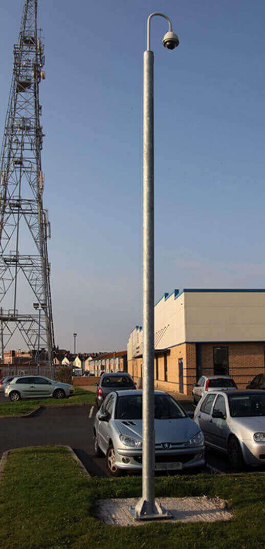 Tubular and Square CCTV Poles and Columns | WEC CCTV Tubular and Square CCTV Poles and Columns | WEC CCTV