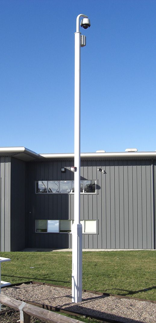 Tubular and Square CCTV Poles and Columns | WEC CCTV