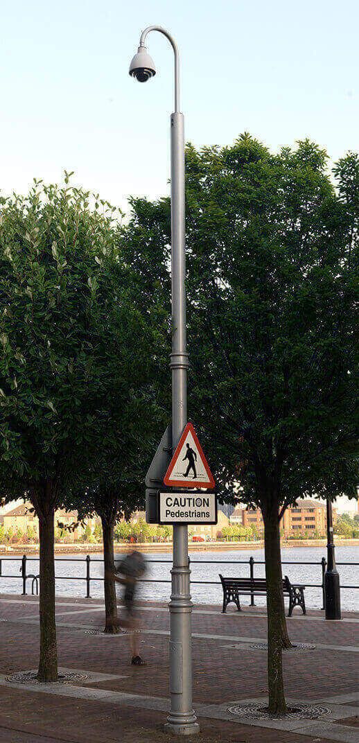 Decorative CCTV Columns | WEC CCTV